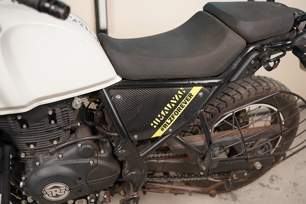 Carbon Fiber Side Panels for Royal Enfield Himalayan – RLZ Motorsports
